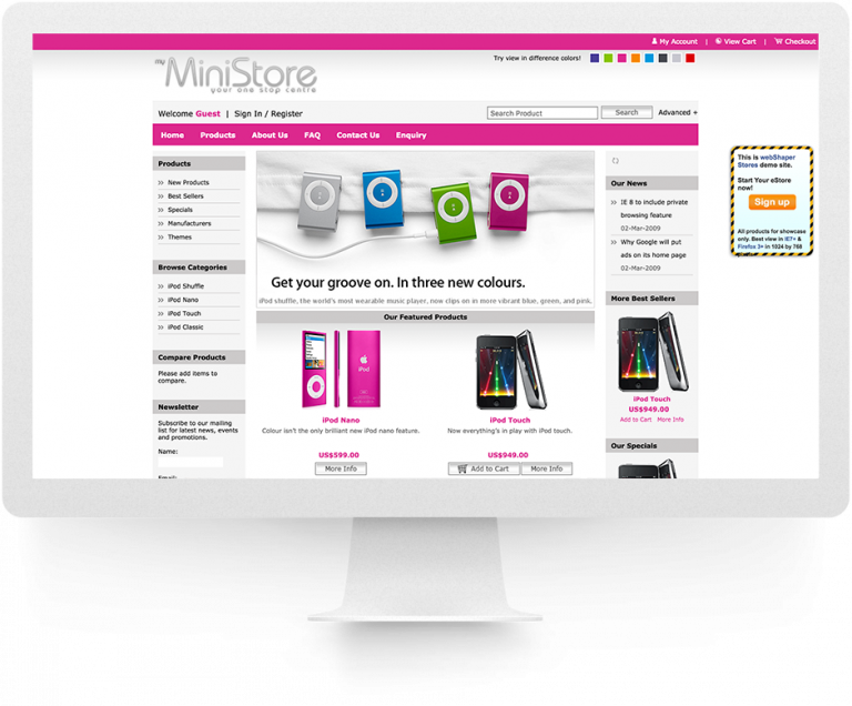 ministore - Malaysia Shopping Cart & E-Commerce Solution